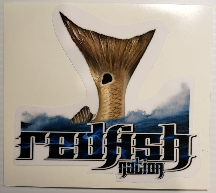 Redfish Tail Decal